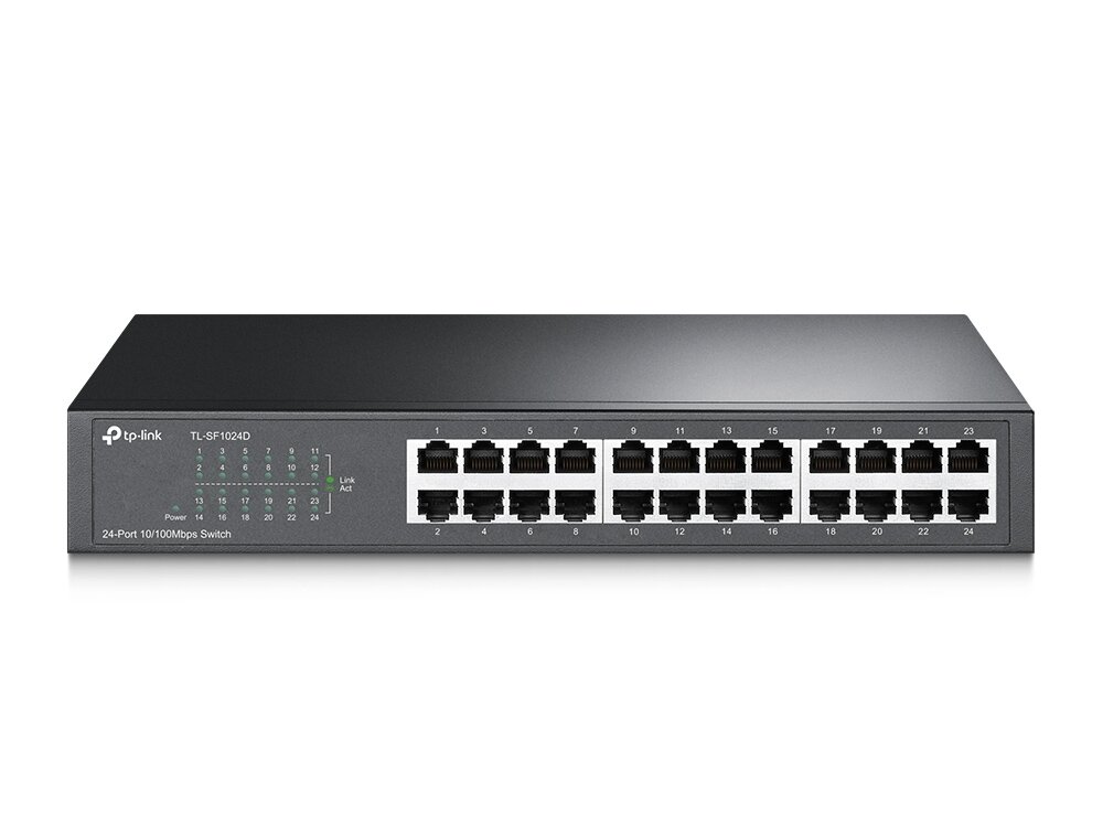 Коммутатор TP-Link SMB TL-SF1024D Коммутатор 24-port 10/100M Switch