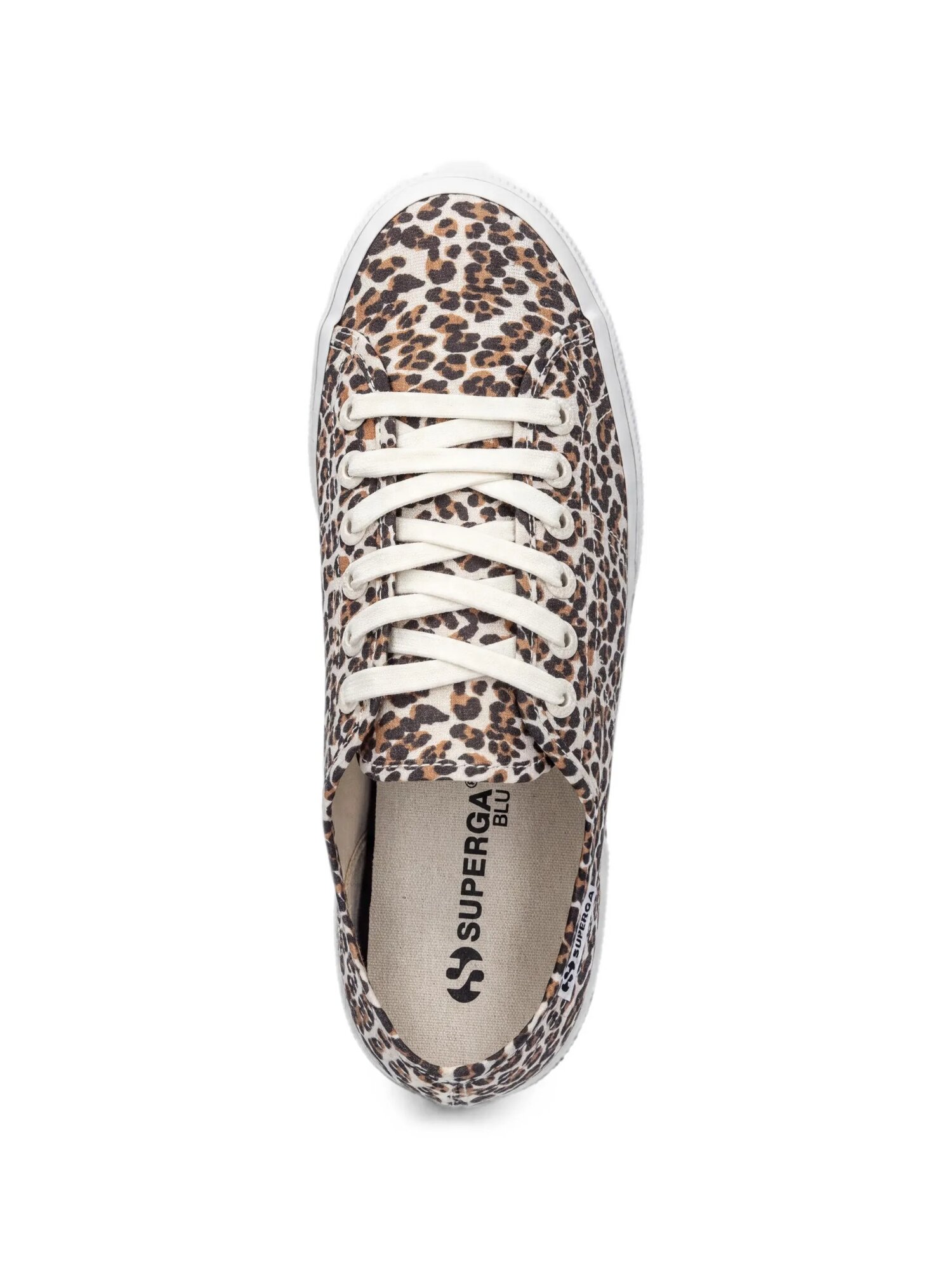 Кроссовки Superga 3740 leopard-print platform sneakers, размер 36, разноцветный — фото 1