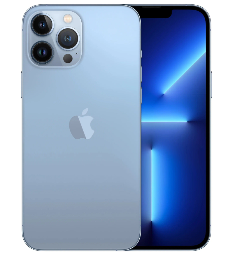 Фициально авторизовано Оригинал Смартфон Apple iPhone 13 Pro 256 ГБ , Dual: nano SIM + eSIM, синий