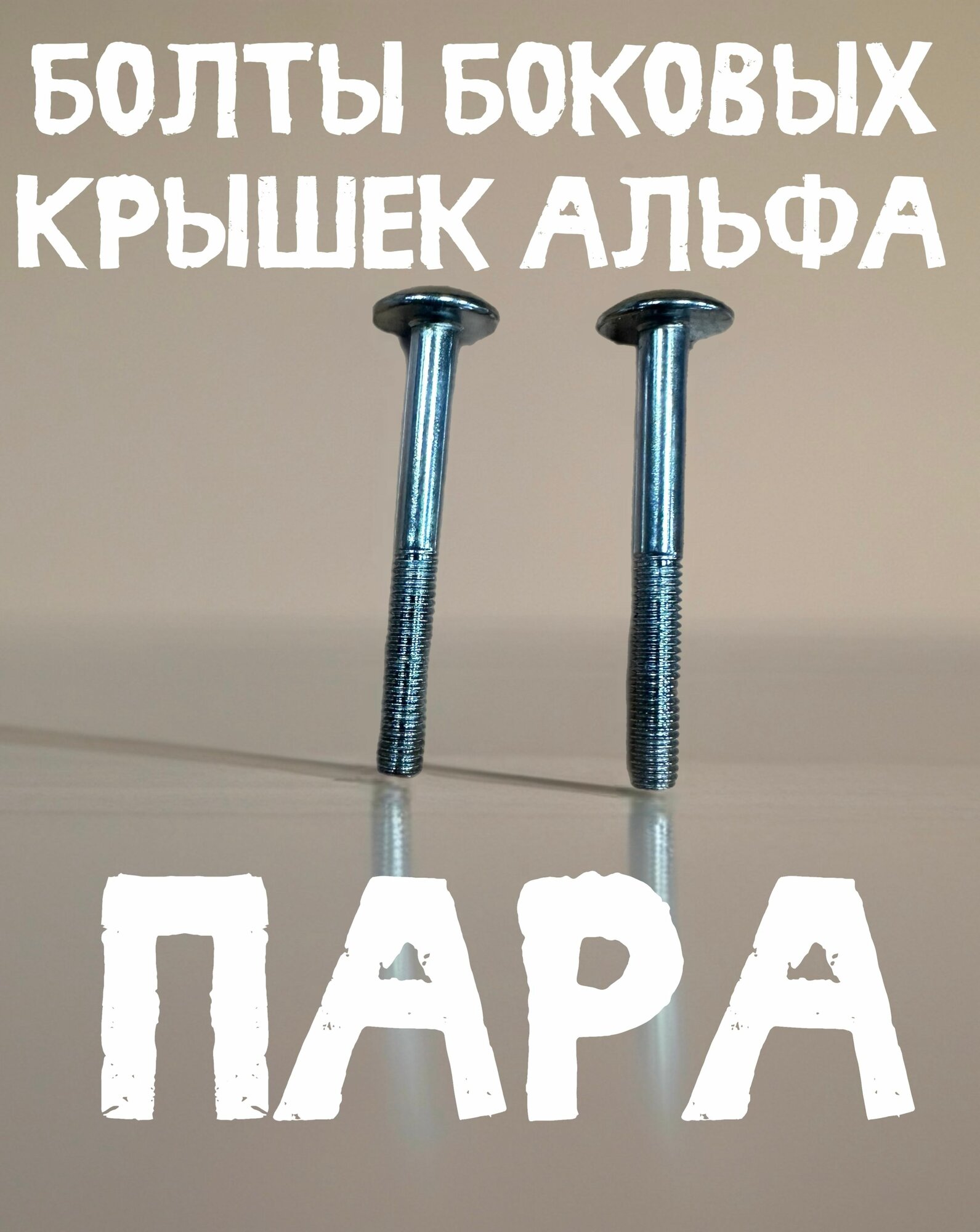 Болты боковых крышек мопед Альфа