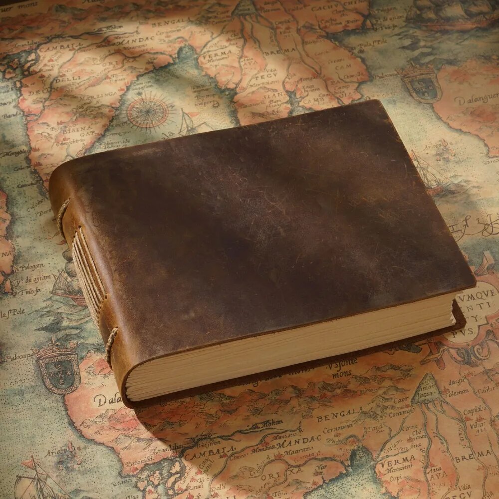 Записная книжка BRAUBERG "Classic" в искусственной коже, 400 листов, А5, коричневая