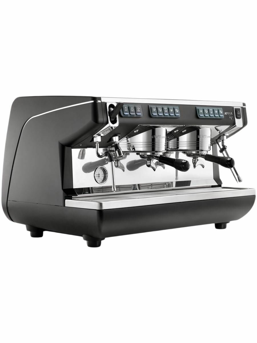 Кофемашина Simonelli APPIA LIFE 2GR V/ черный+экономайзер+Высокая Группа