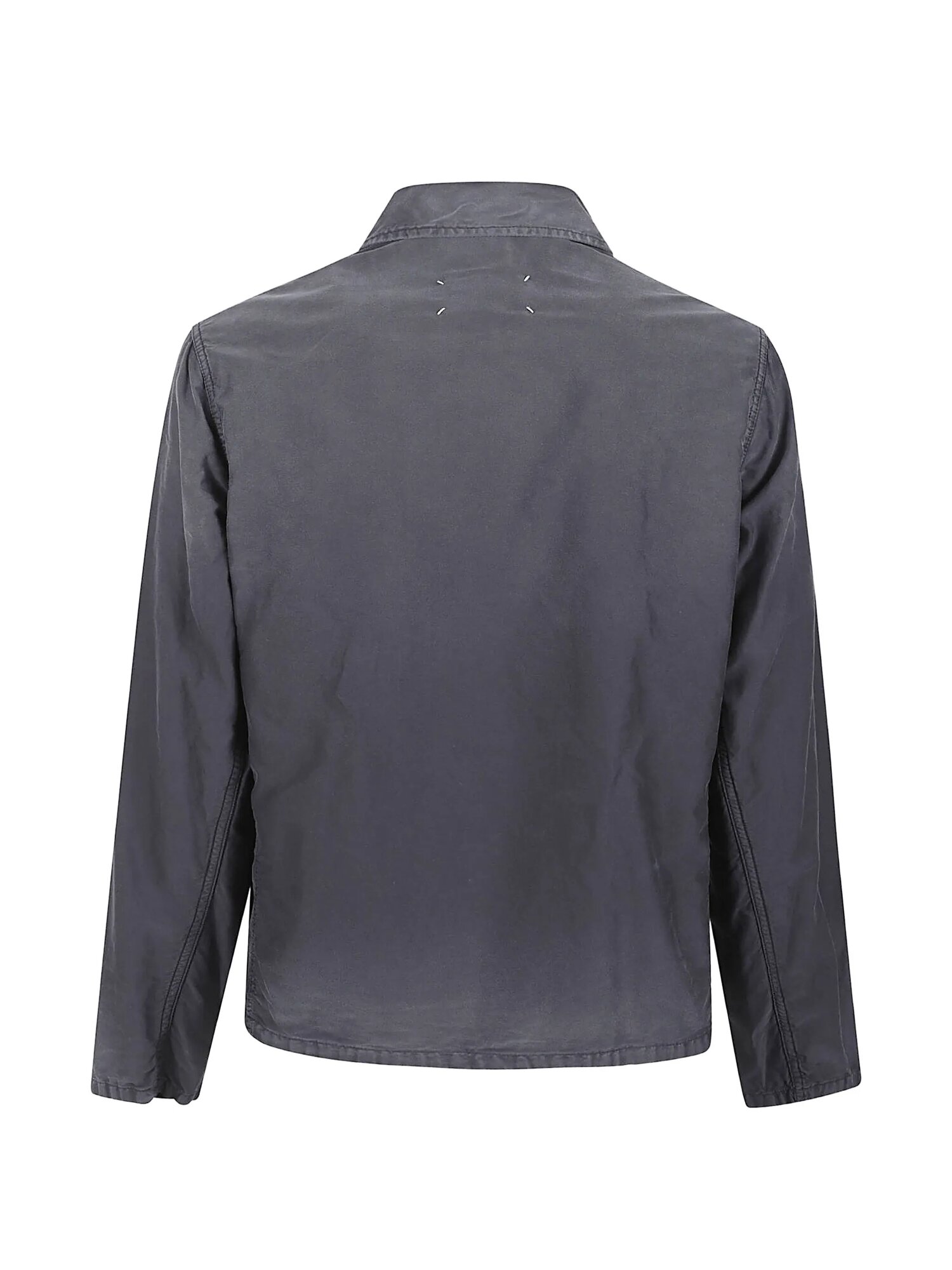 Куртка Maison Margiela Stone-washed shirt jacket, размер 50, grey — фото 1