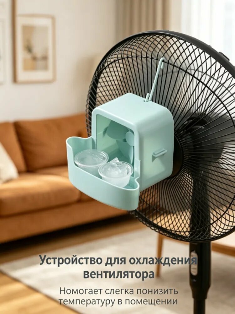 Вентилятор OZ80, синий — фото 1