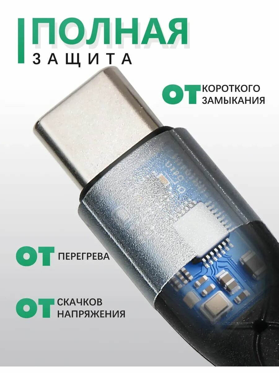 Набор кабелей USB-Type-C + Type-C-Type-C — фото 1