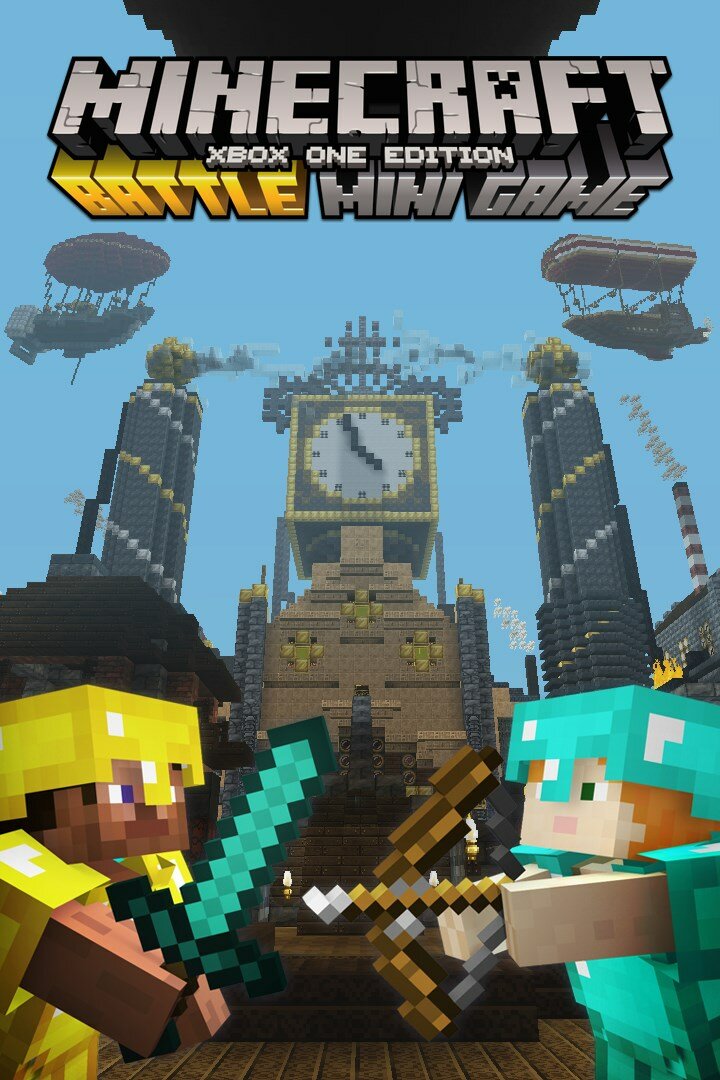 Minecraft Battle Map Pack 3 — для Xbox · нужна базовая игра · Xbox One, Xbox Series X|S · цифровой ключ