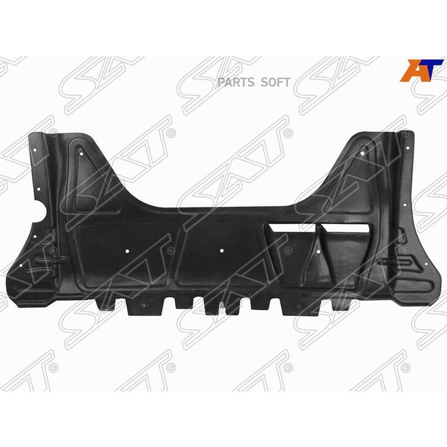 Защита двигателя Skoda Octavia 12-20 / Volkswagen Passat 14-20 от официального дистрибьютора, SAT, артикул STSD270250