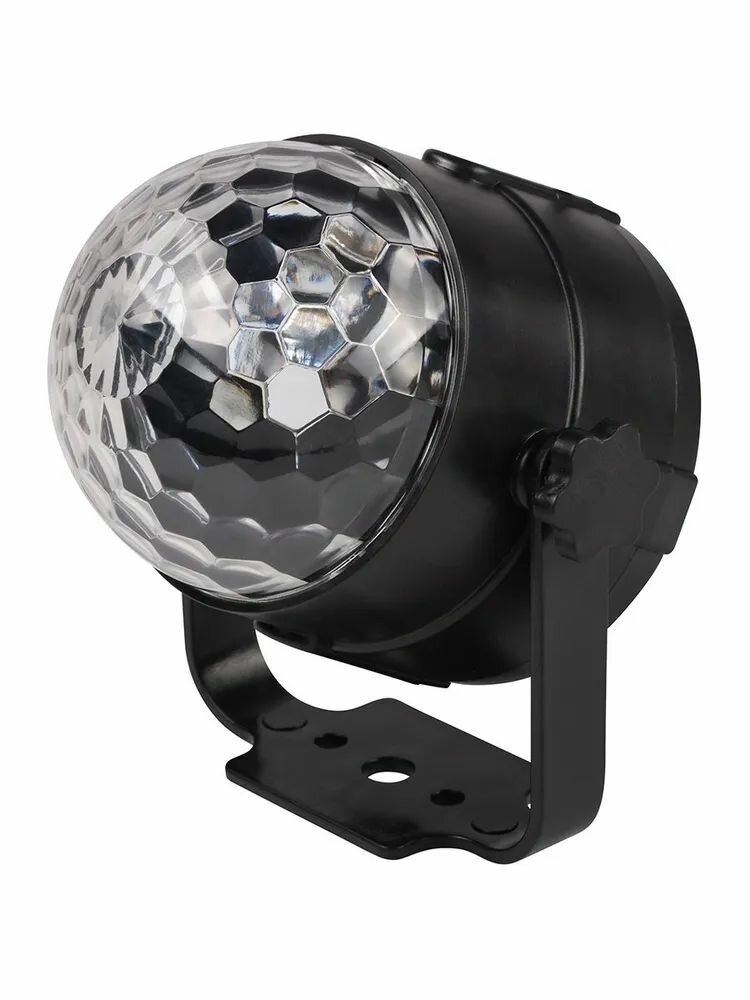 Светодиодный LED диско шар, светомузыка для дома, питание от сети