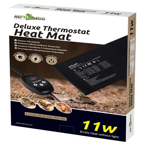 Repti-Zoo Коврик греющий с терморегулятором AHM11, 11Вт, 150*200мм