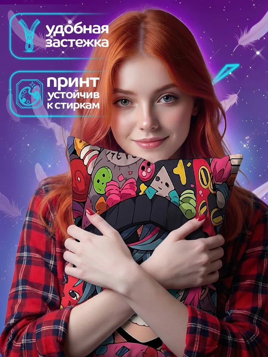 Подушка дакимакура Аниме девушка монстр — фото 1