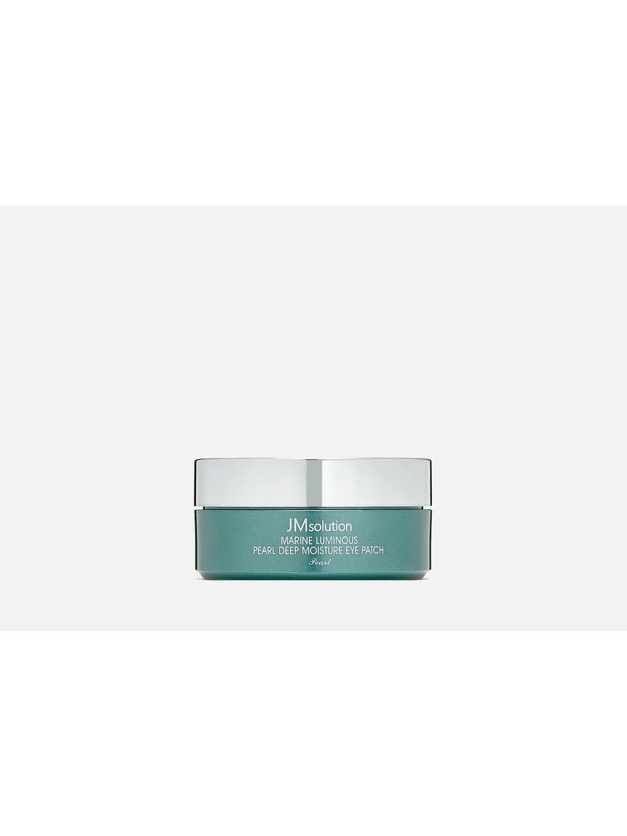 Патчи для глаз с жемчугом и морской водой JMSOLUTION MARINE LUMINOUS PEARL DEEP MOISTURE EYE PATCH Pearl
