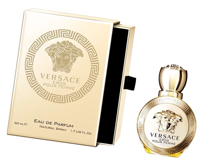 Versace Eros Pour Femme 50 мл женская парфюмерная вода - Версаче Эрос