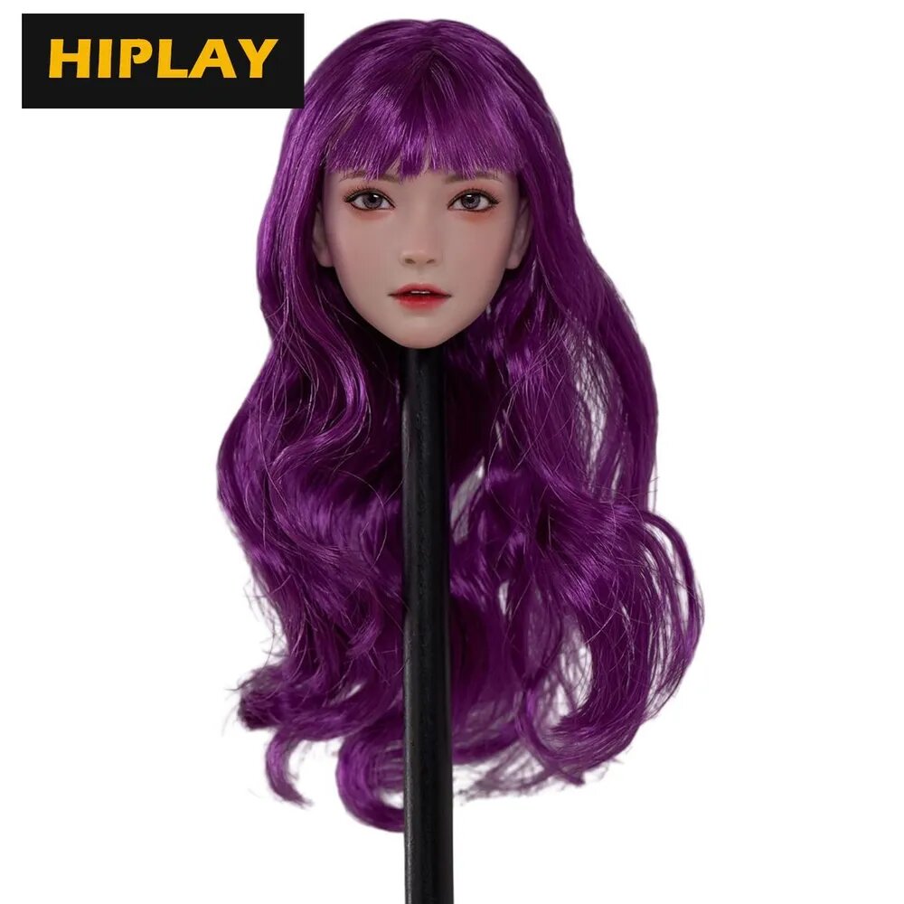 HiPlay 1/6 Азиатская красота Головная скульптура с подвижными глазами - Версия Yueyue F Для фигурок