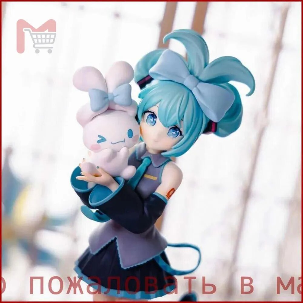 Аниме-фигурка Hatsune Miku 20см, ABS пластик, для девочек, коллекционная