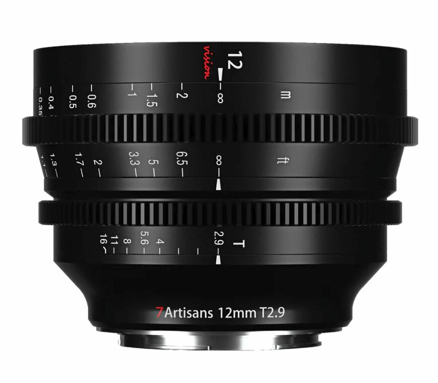 Объектив 7artisans 12mm T2.9 L-Mount (APS-C) — фото 1