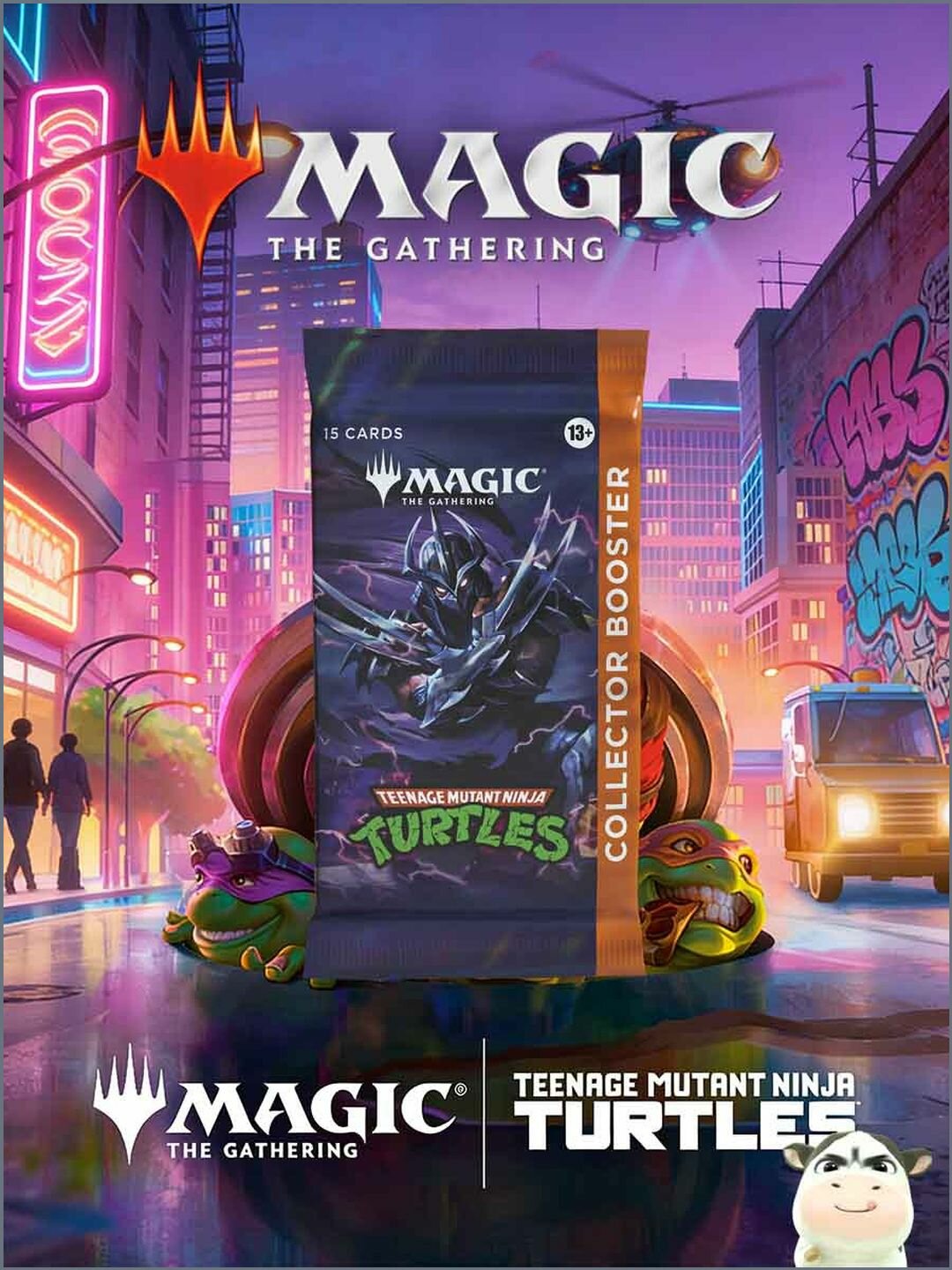 Настольная игра Magic: The Gathering Teenage Mutant Ninja Turtles (Черепашки-ниндзя) Commander Deck (Turtle Power) 2026