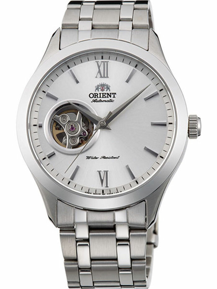 Наручные часы ORIENT Automatic, серебряный, белый — фото 1