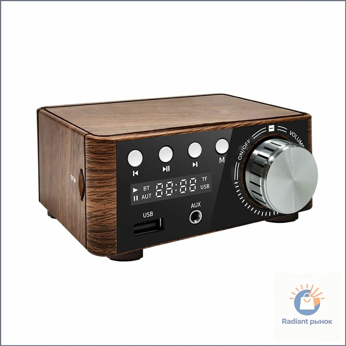 Стерео мини усилитель мощностью 160 Вт, HiFi
