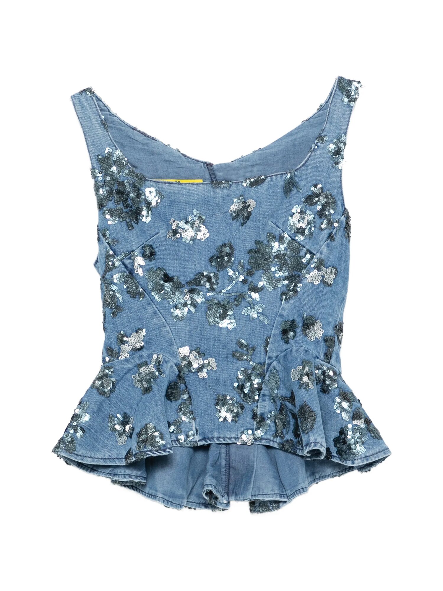 Топ Sequin-embellished top