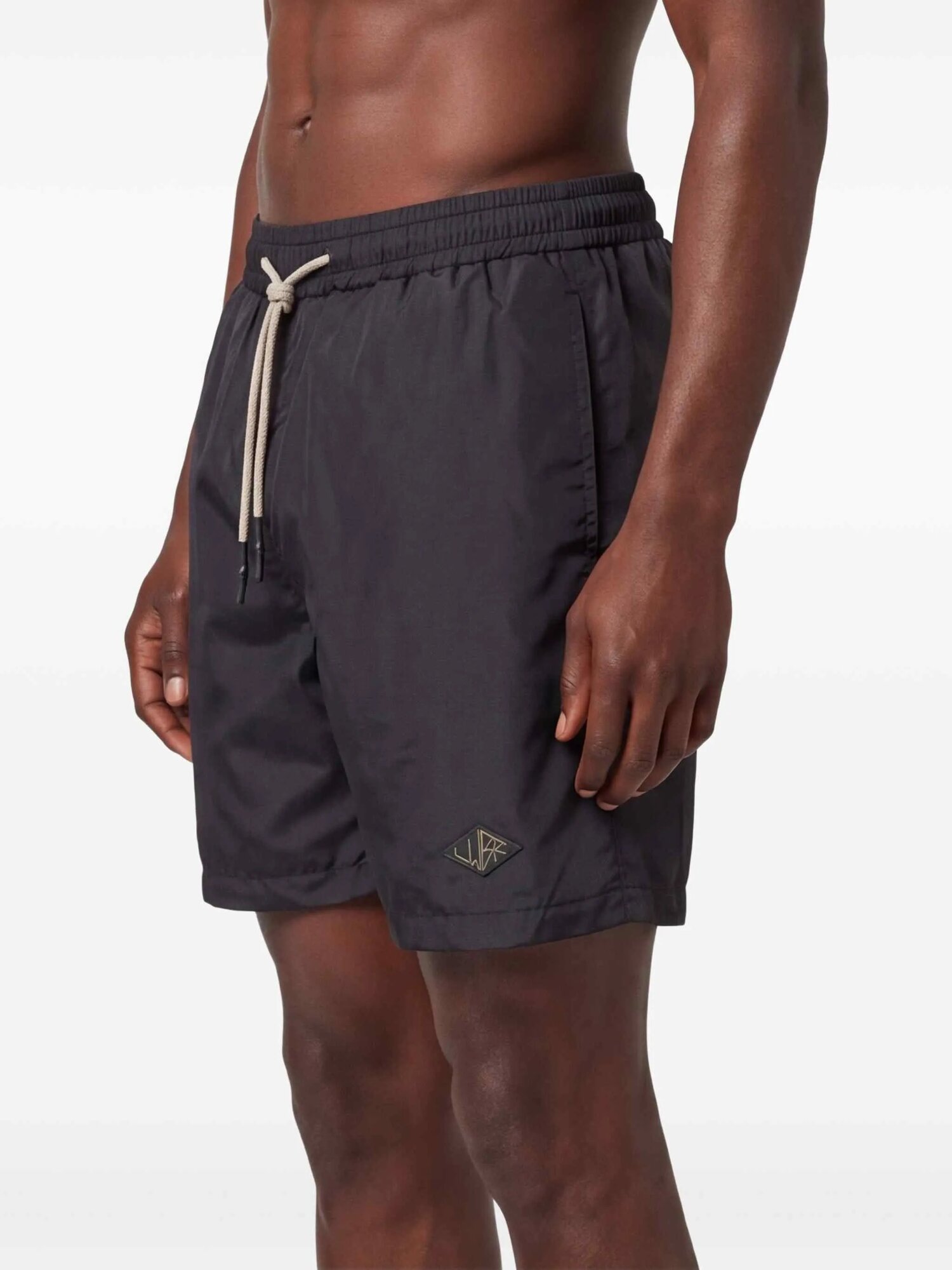 Шорты для плавания LOW BRAND Logo-patch drawstring swim shorts, размер XL — фото 1