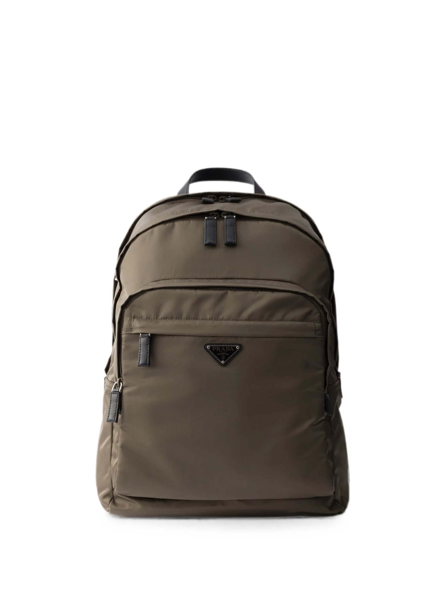 Сумка Re-Nylon and Saffiano leather backpack