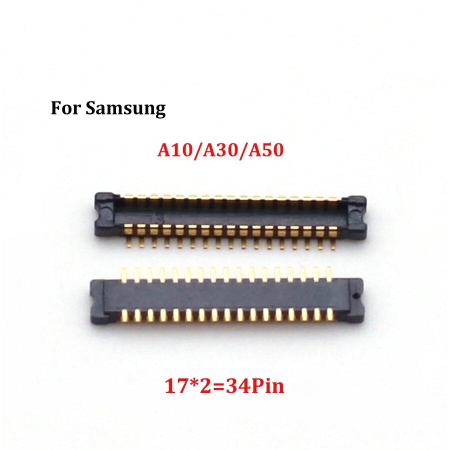 5 шт. разъемов FPC для зарядки и дисплея LCD для Samsung A10S A40 A50 S10 NOTE10 20 S21 A60 A14 A02S A20S S22 S23 A12 A11 A30