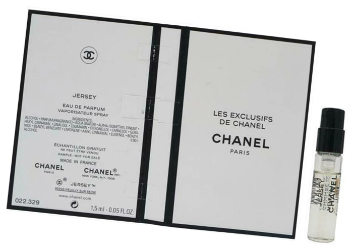 Пробник Les Exclusifs Chanel Jersey 1.5 мл - парфюм для женщин / Джерси