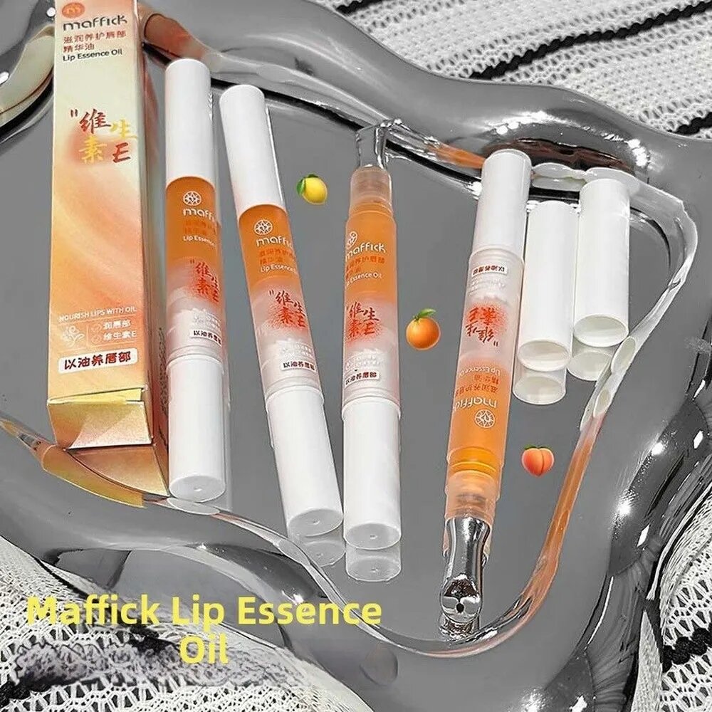 Увлажняющее Питательное Средство Maffick Lip Essence Oil Для Сухих Потрескавшихся Губ