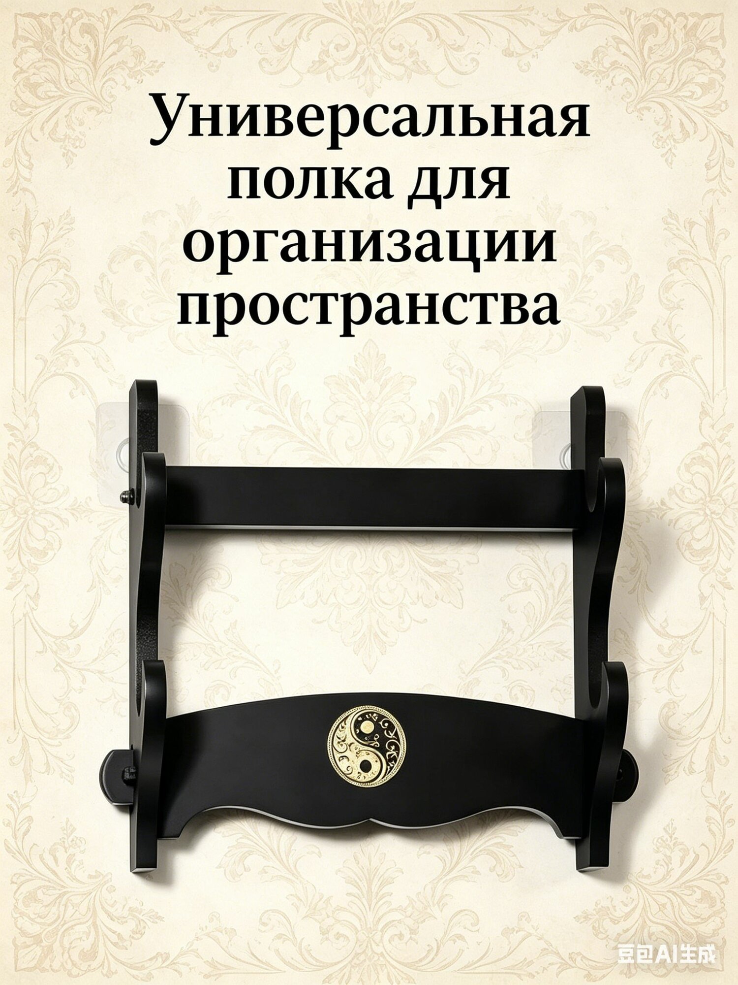 Подставка декоративная под сувенирное оружие, 1 шт.