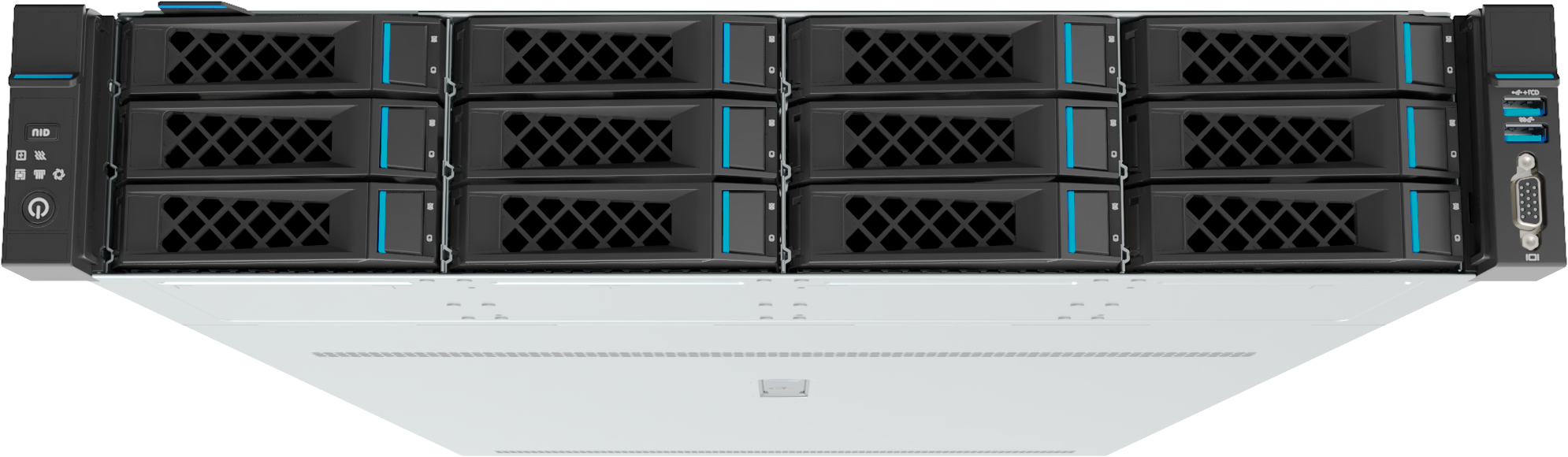Стоечный сервер форм-фактора 2U, NF5270M7 2U, шасси 12LFF, передние 4×3.5" SATA/SAS, без LOM, без слота OCP3.0