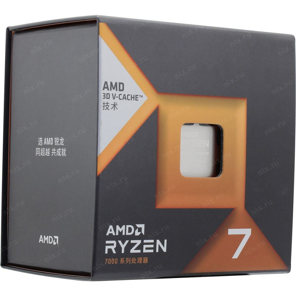 CPU AMD Ryzen 7 7800X3D BOX (без кулера) (100-100000910WOF/WOZ) 4.2GHz/8core/8+96Mb/120W Socket AM5 — фото 1