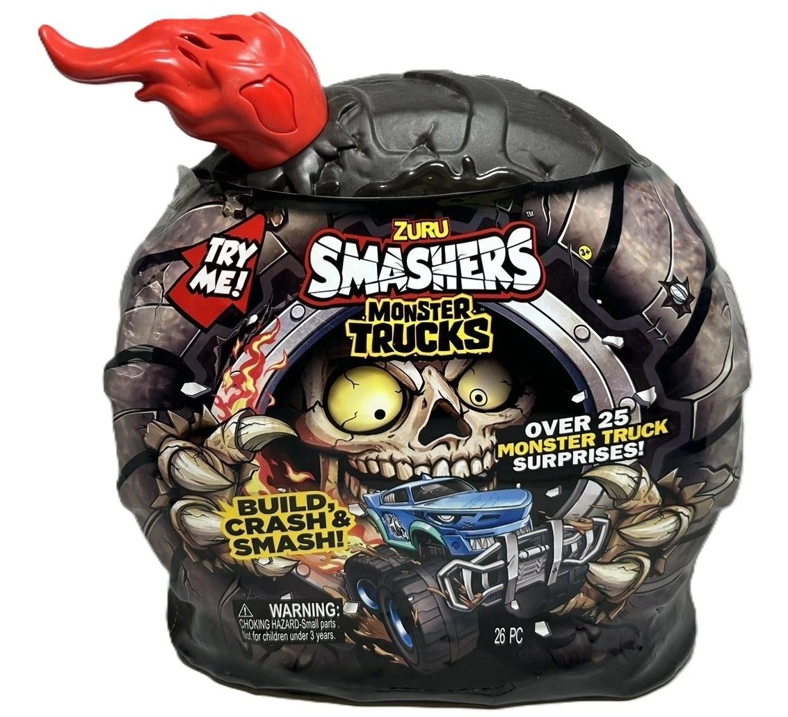 Игровые наборы и фигурки Zuru Smashers 74103 Красный хвост Smashers Monster Truck
