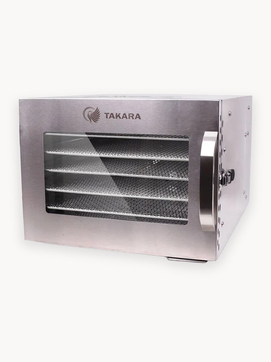 Дегидратор для мяса TAKARA DF-06 из нержавеющей стали / сушилка для овощей и фруктов