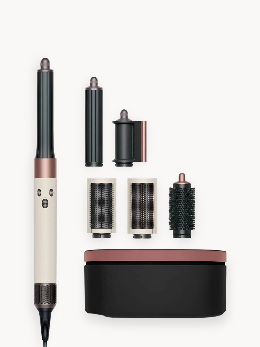 Стайлер Dyson Airwrap i.d. Straight + Wavy HS08 Long ceramic pink/rose gold