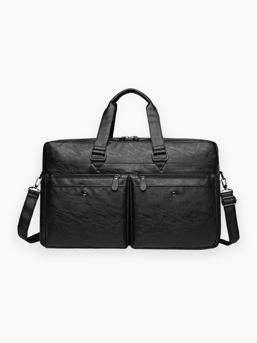 Сумка дорожная Loui Vearner, 32 л, 60х40х35 см, ручная кладь, черный