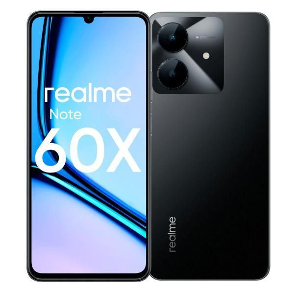 Смартфон realme Note 60x 4/128GB RMX3938 черный