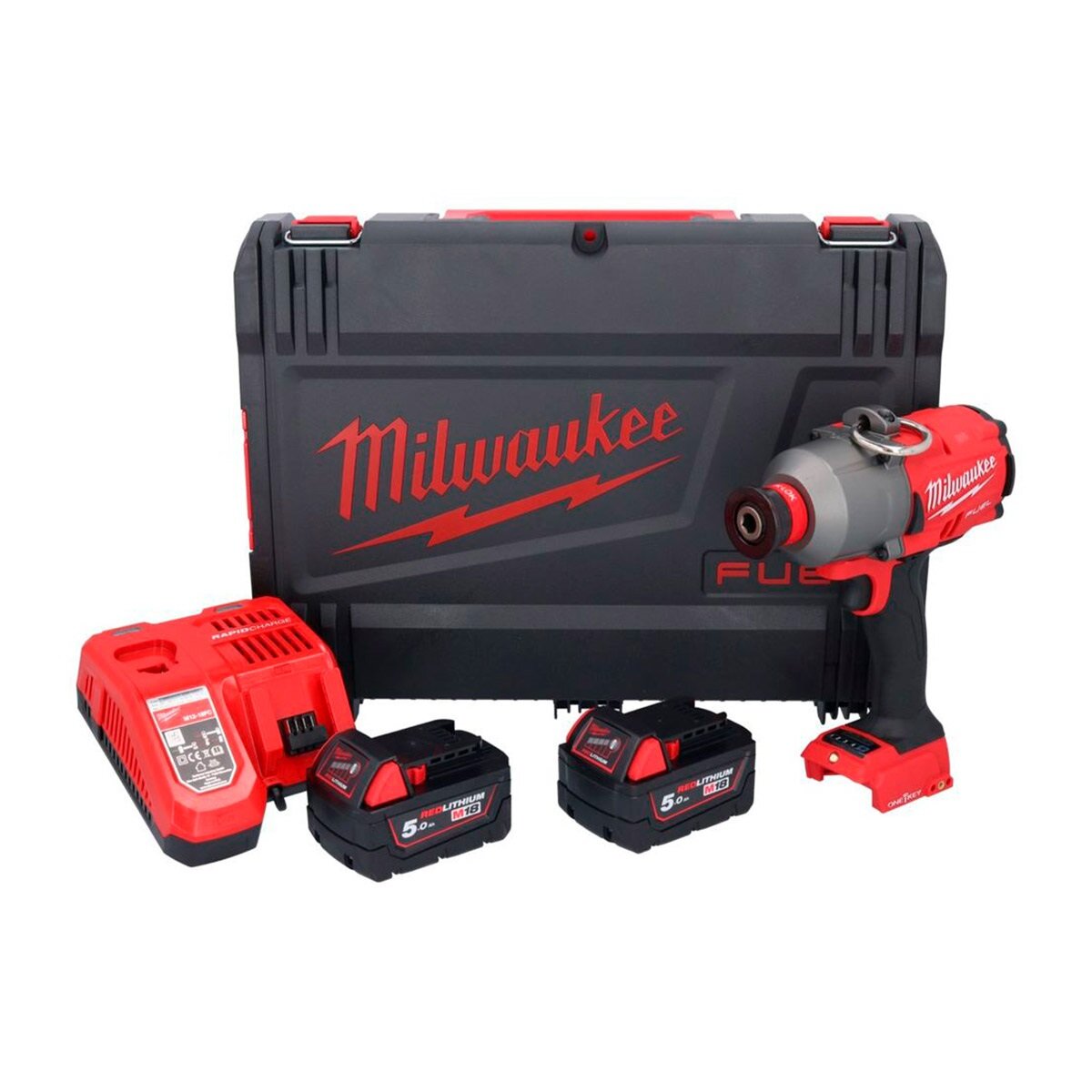 Аккумуляторный импульсивный гайковерт MILWAUKEE M18 ONEFHIWH716-502X