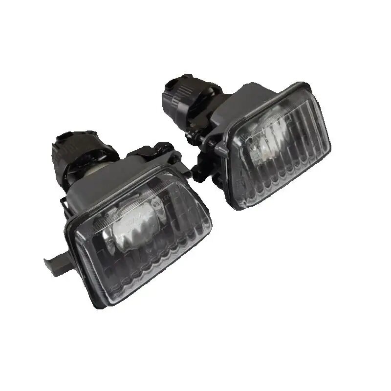 Комплект передних противотуманных фар из прозрачного стекла для большого бампера VW Jetta MK2/Golf MK2