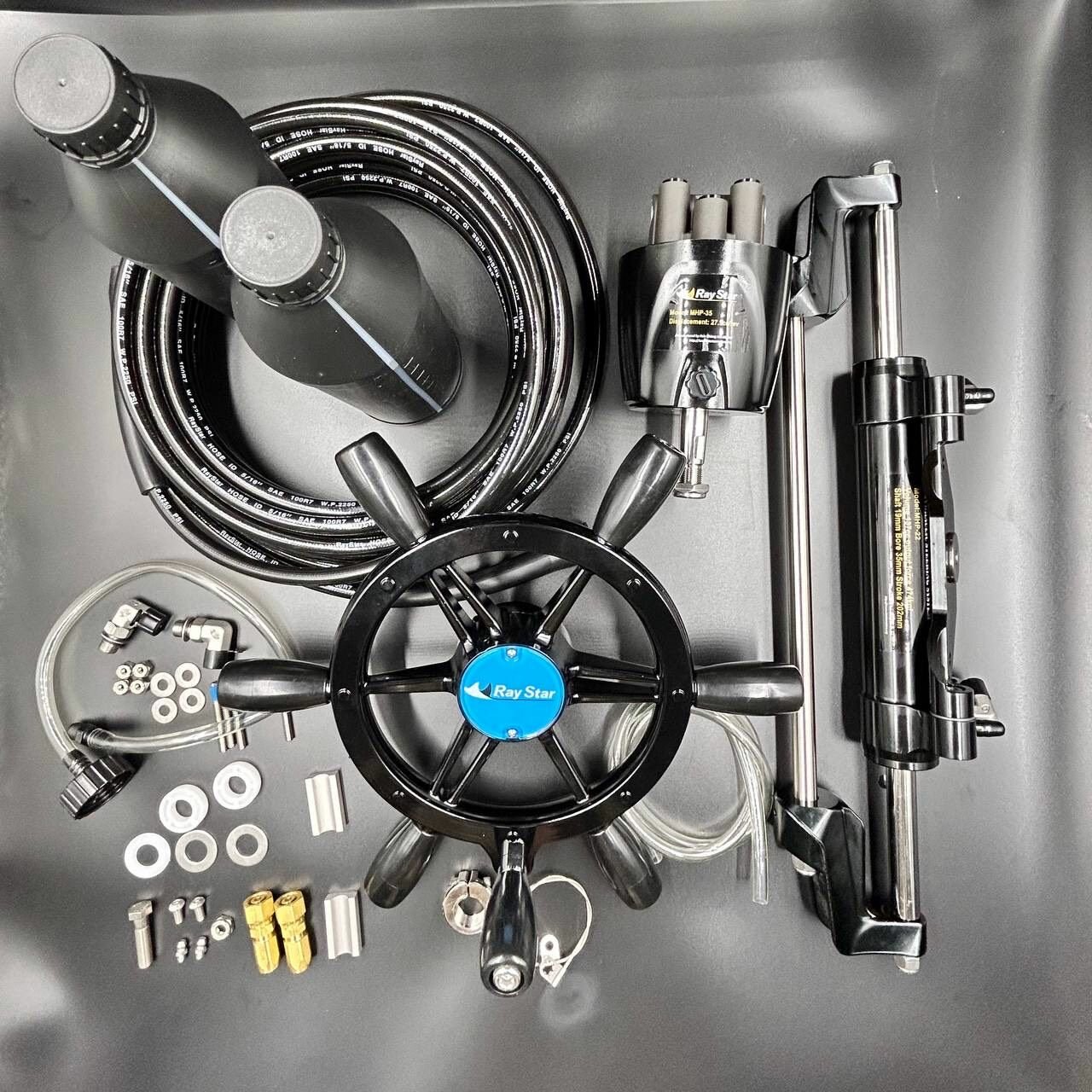 Гидравлическое рулевое управление (4.5 оборотов) (HK6324A-3) (Ray Star)