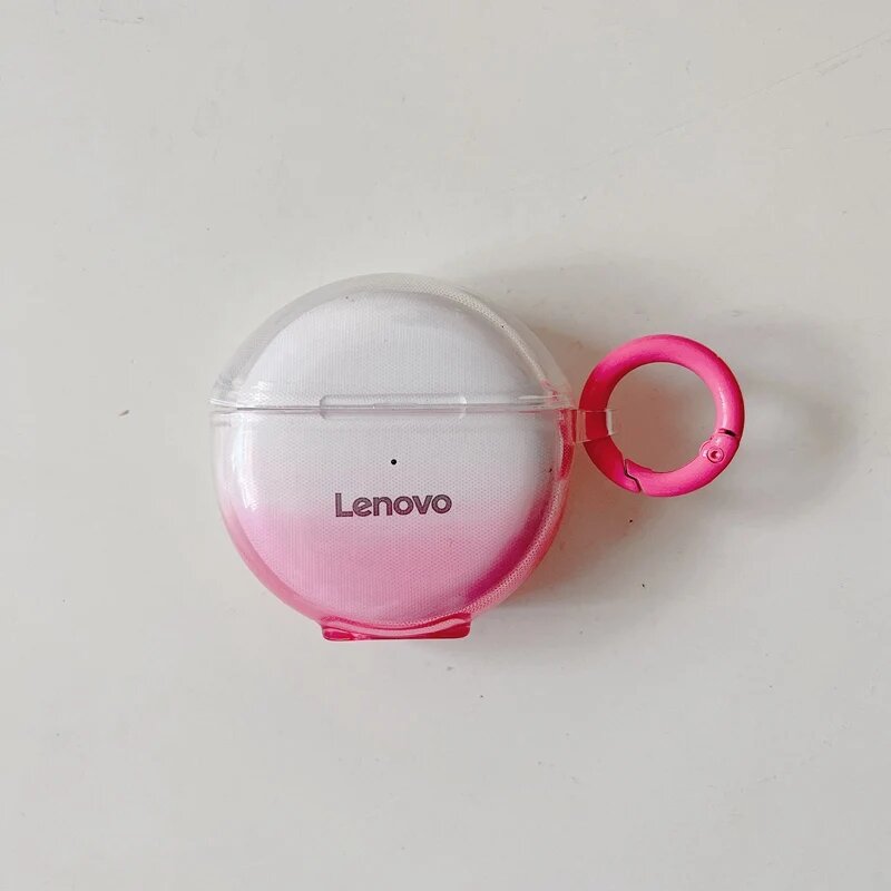 Прозрачный мягкий чехол для наушников Lenovo HT38, чехол для наушников, защитная коробка для Lenovo HT 38, чехол с крючком