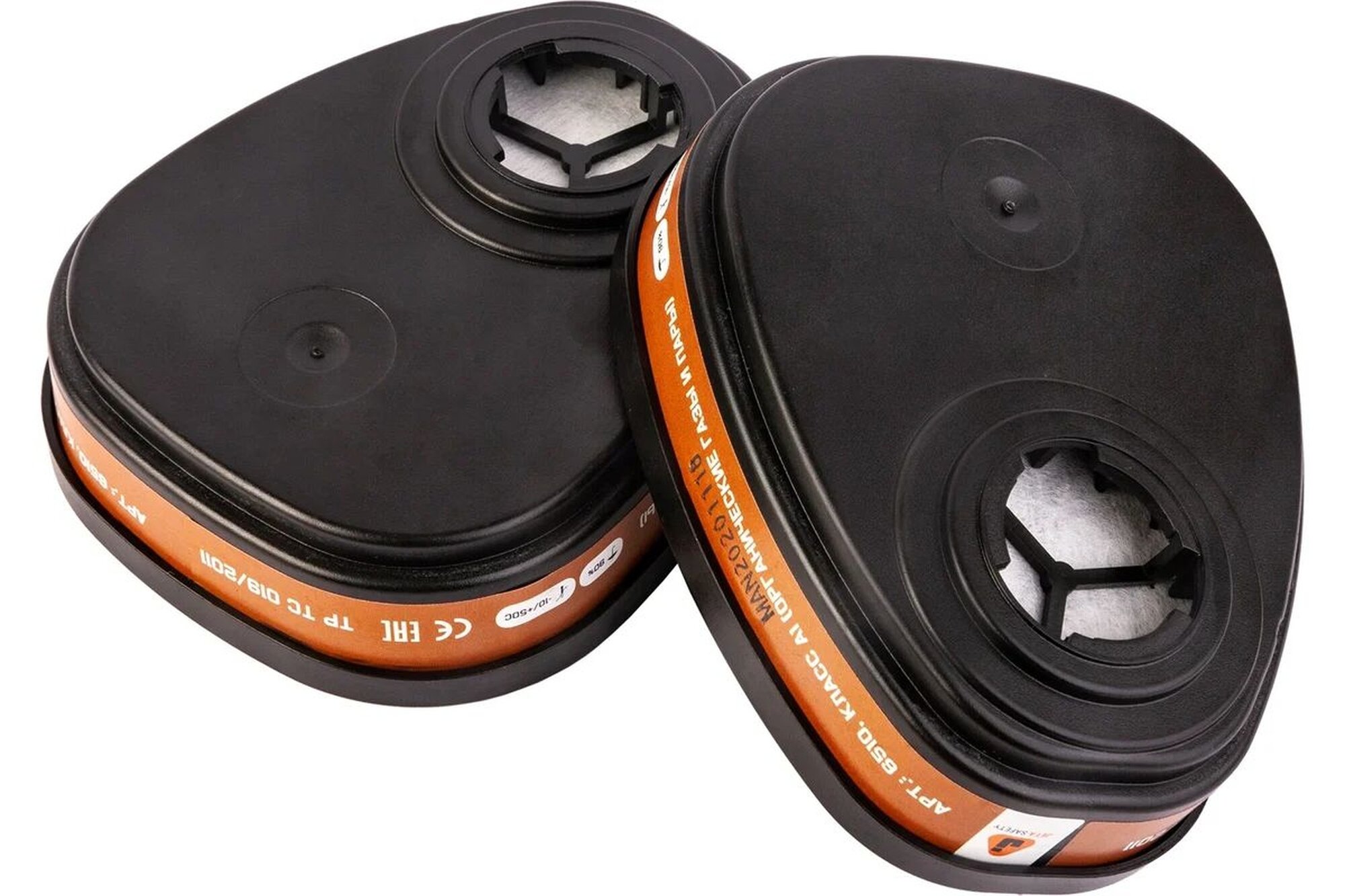 Фильтр противогазовый для защиты от органических газов и паров Jeta Safety А1, 2 шт. 6510