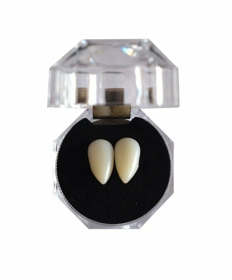 Вампирские клыки с клеем