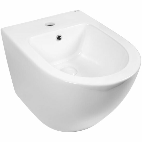 Биде Bond подвесное овальное белое с переливом F01-20