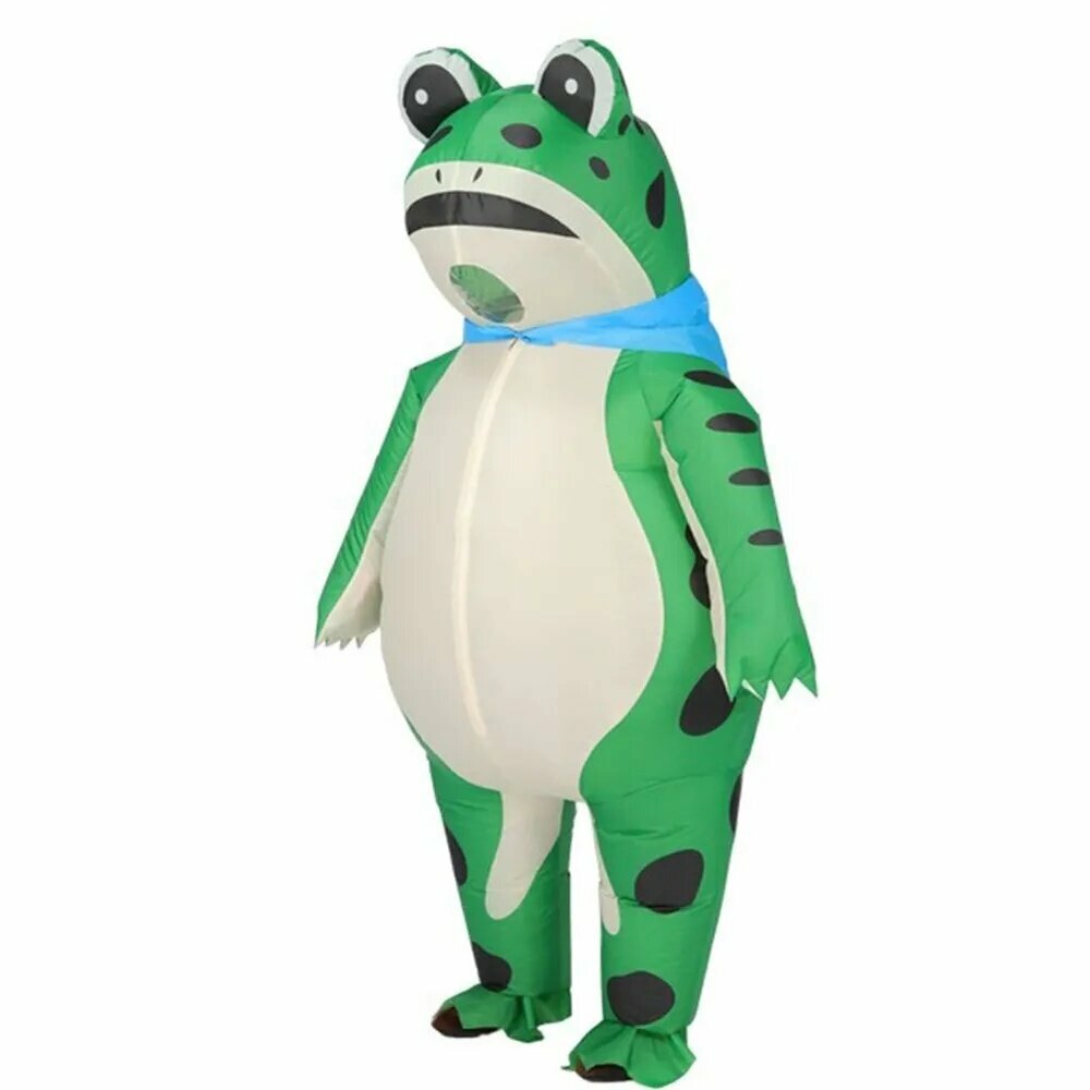 Надувной костюм лягушка для детей