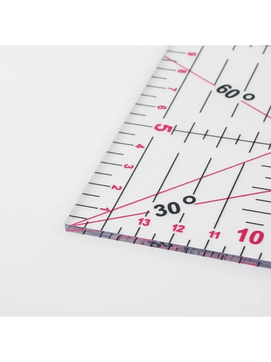 Линейка для пэчворка и квилтинга 30x15 см