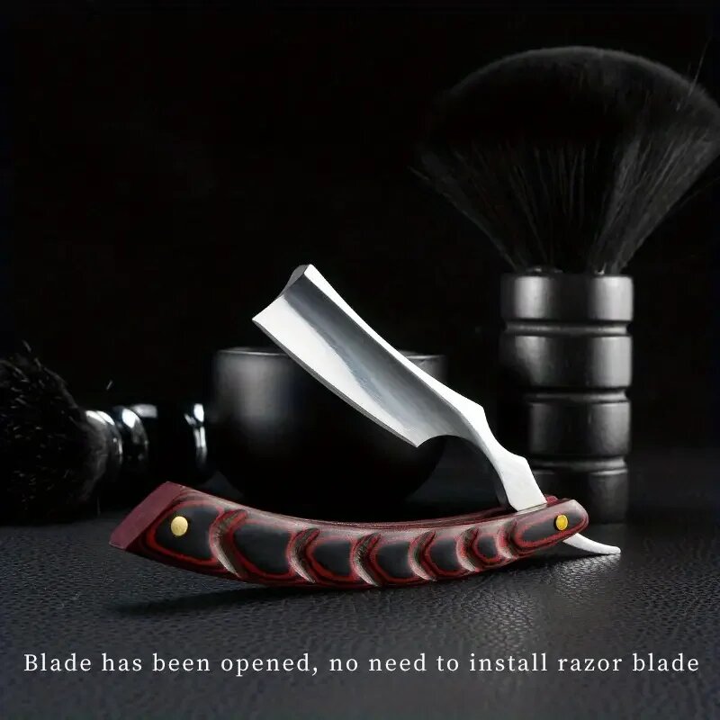 Прямая бритва BarberBeauty PRO, серебряная