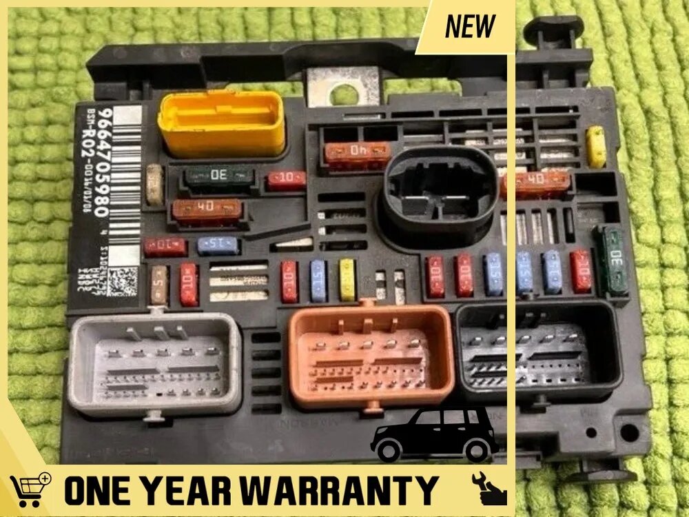 9664705980 Блок предохранителей модуля управления BSM Citroen C4 Picasso C5 III C6 Peugeot 3008 407 5008 RCZ Delphi BSM-R02-00 6500HK