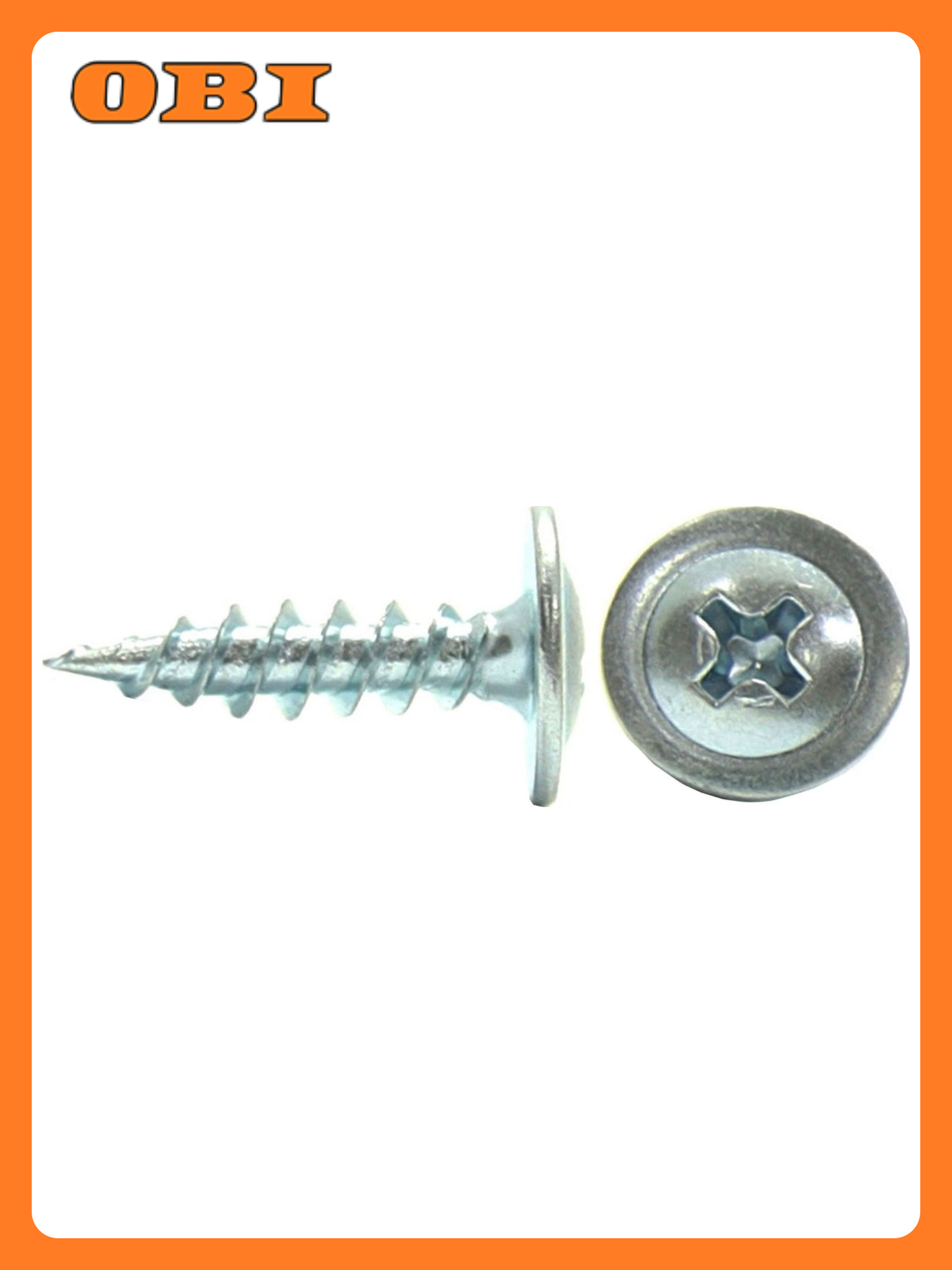 Саморезы Tech-KREP, оцинкованные, крестообразные, для металла, 4,2x50 мм, 5 кг