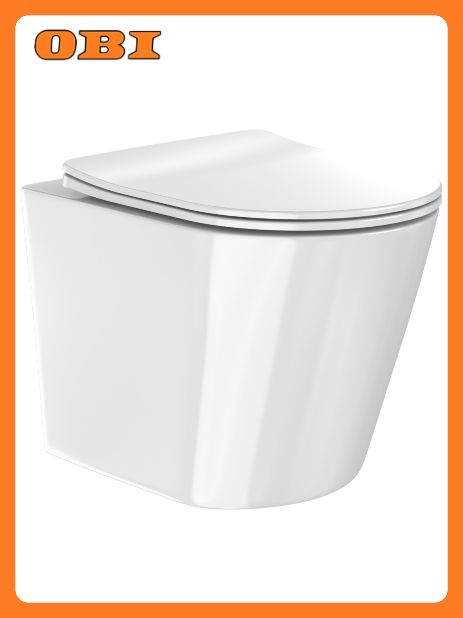 Унитаз подвесной Торнадо безободковый с микролифтом TATSUMAKI YOKO, TOKITO