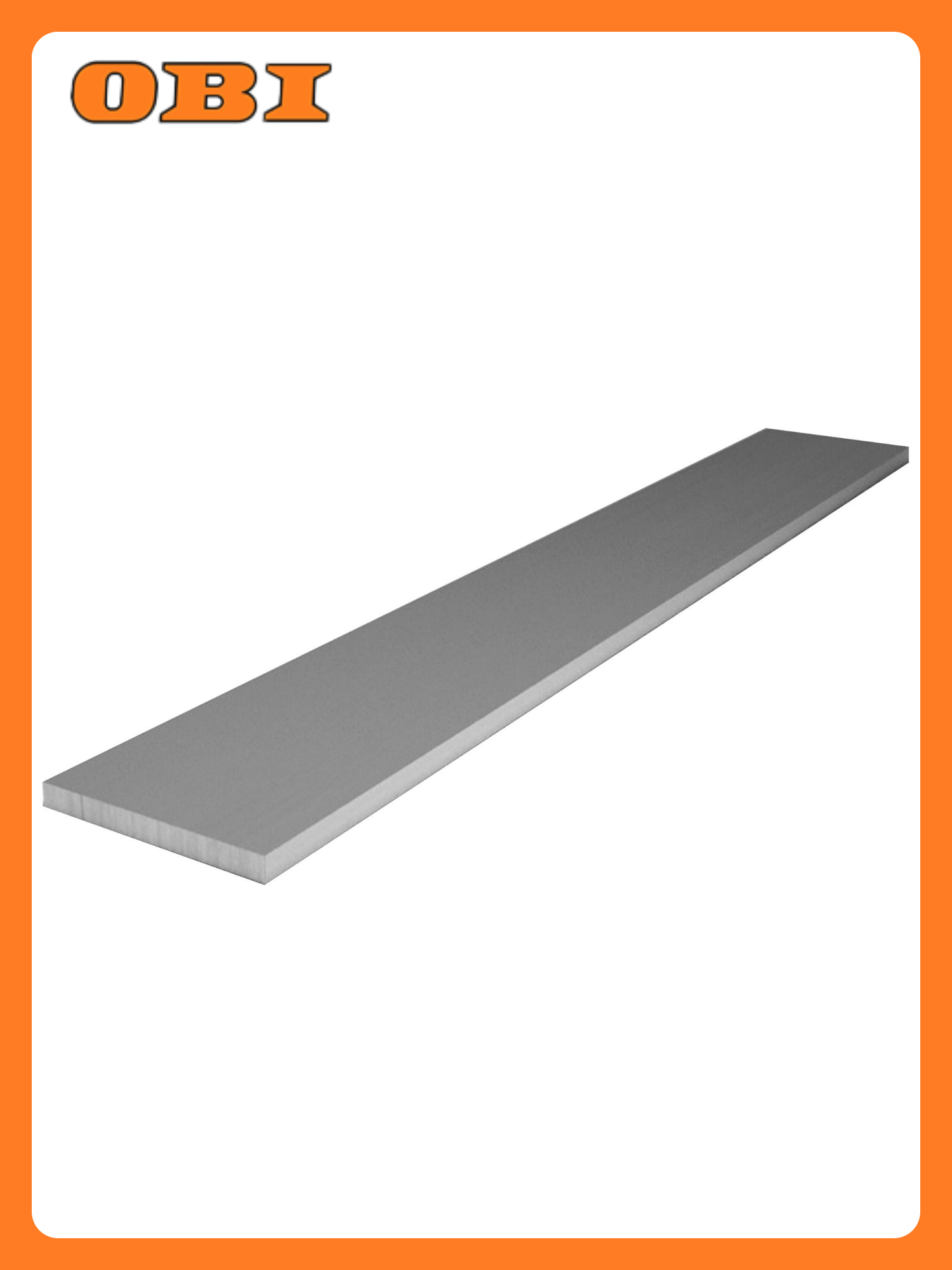 Полоса опорная лука алюминиевая 2000х15х2 мм